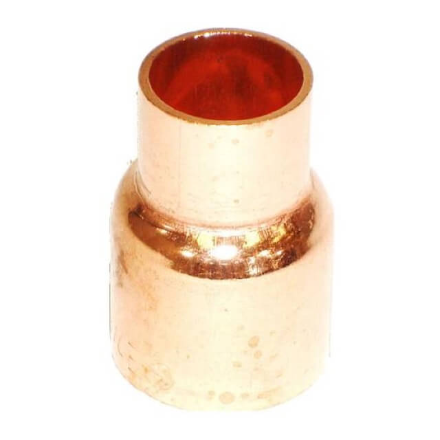 QE 7/8 TO 5/8 INCH WROT REDUCING COUPLING COPPER X COPPER FITTING (50 ...