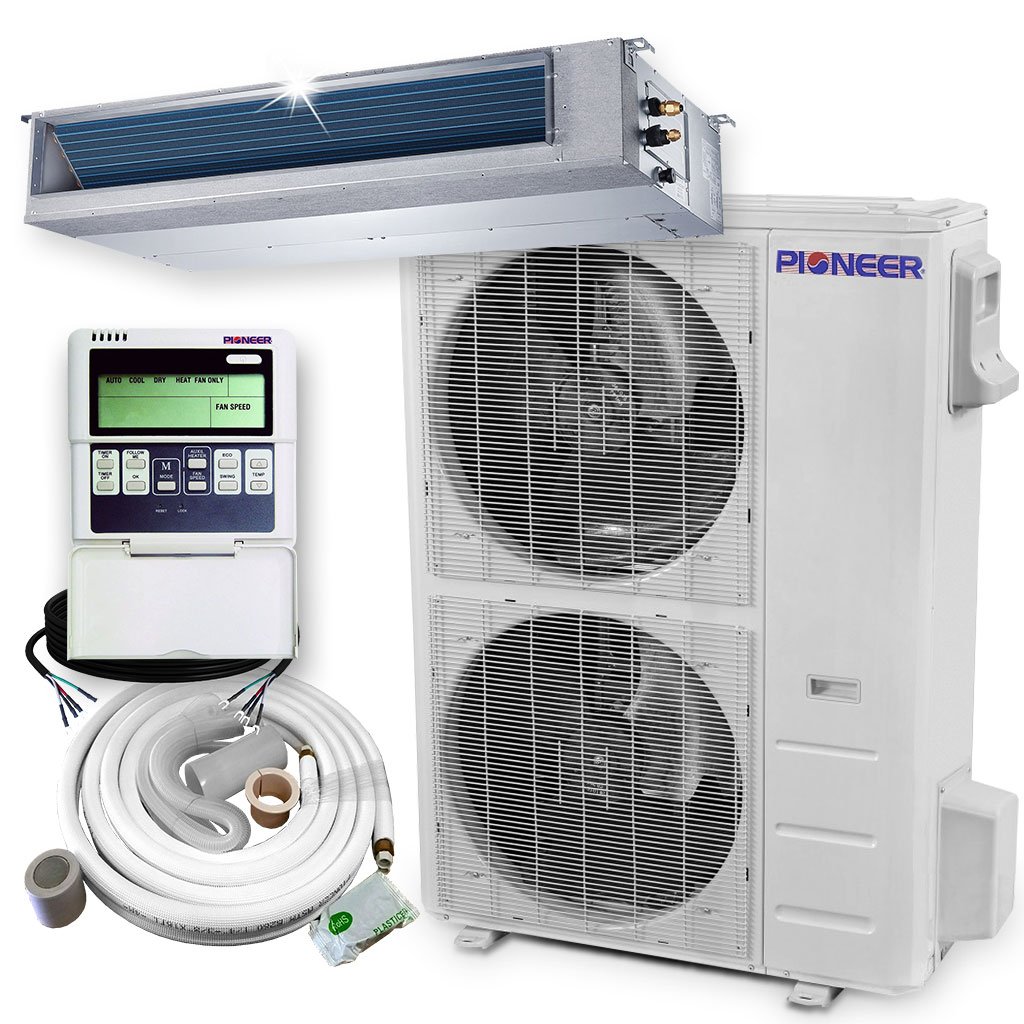 Pioneer 4 Ton 48 000 Btu 17 Seer 208 230 V Ducted Ceiling Concealed