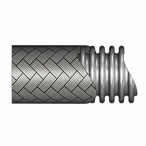 HYDROFLEX 1/2 ID X 24 INCH LENGTH MALE X MALE SWIVEL FLEXIBLE METAL ...