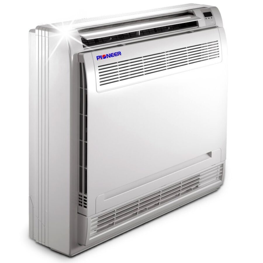 PIONEER 12000 BTU 20.5 SEER FLOOR CONSOLE MINI SPLIT AIR CONDITIONER ...
