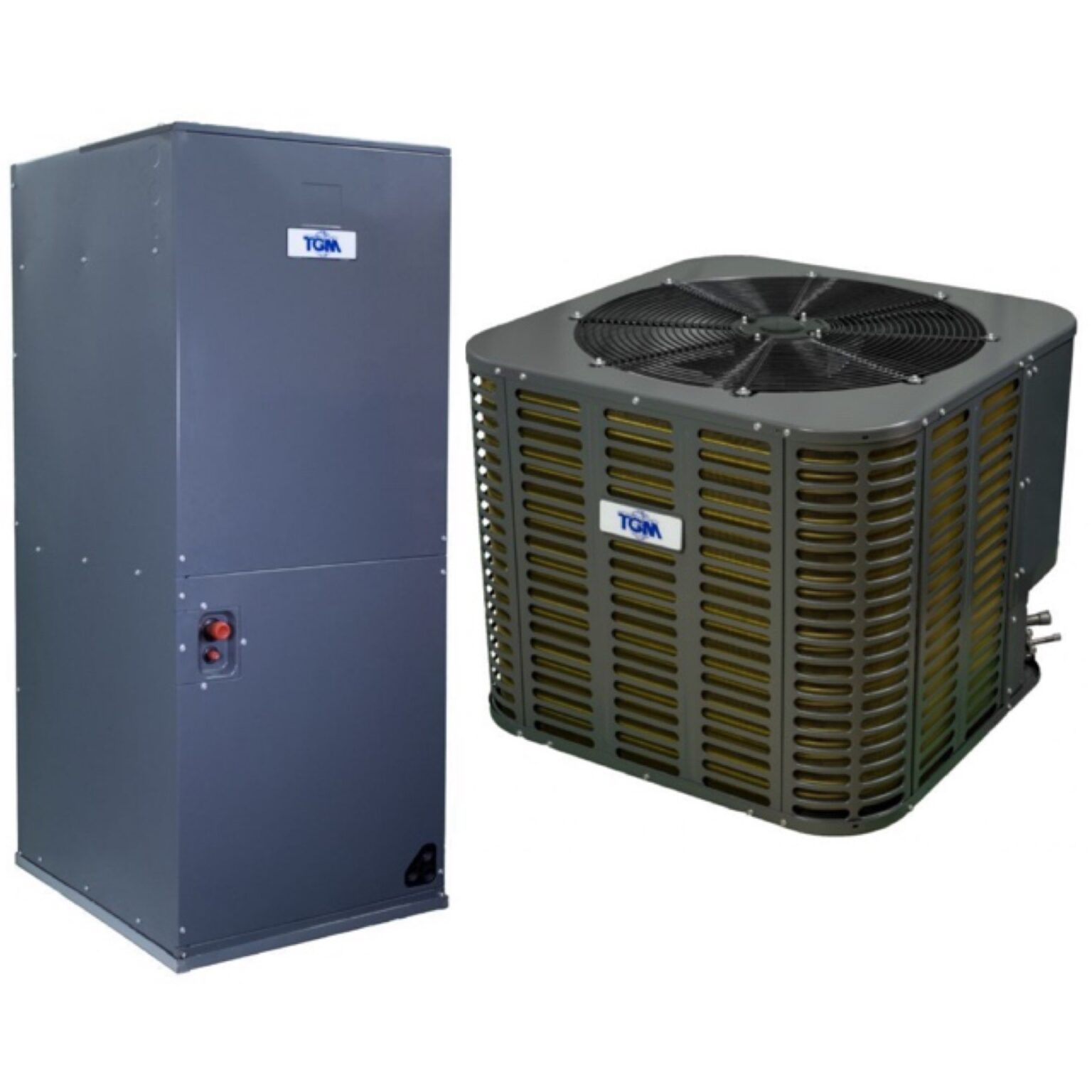 TGM, 3 Ton, 36000 BTU, R410A, 15 SEER, 208-230 V, Ducted, Central Split Air Conditioner System ...