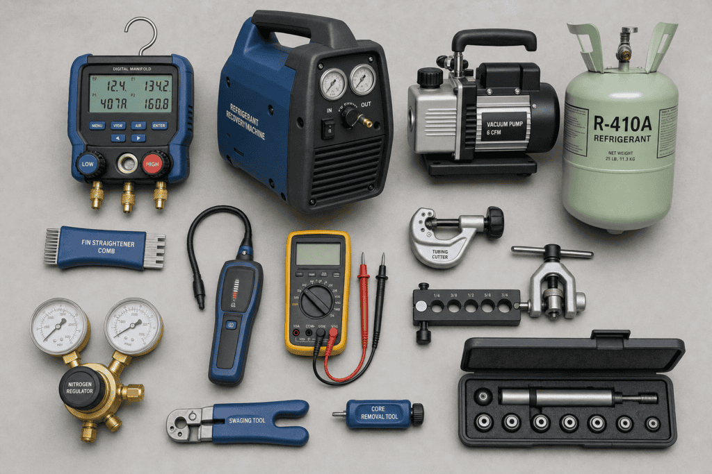 Essential HVAC Tools & Equipment Pros Use + Hourly Rate Guide 2026 ...