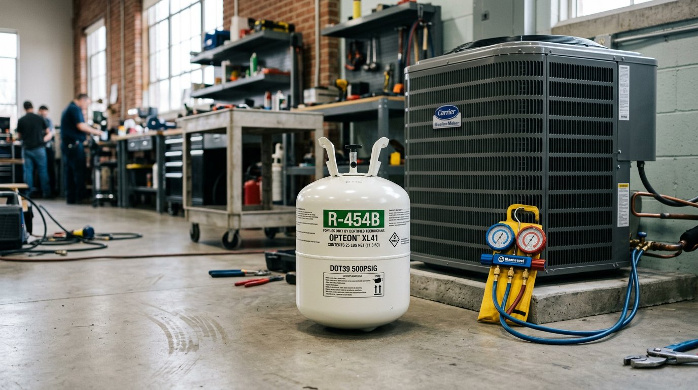 The R454B Refrigerant Transition: 2026 Technician Guide